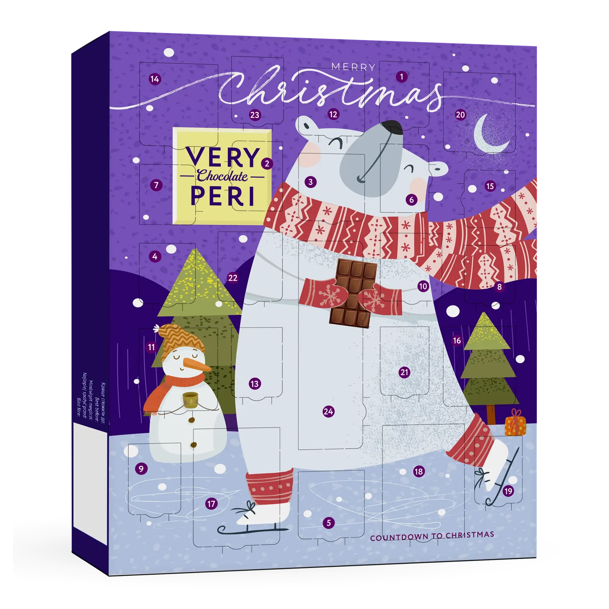 Gift set « Millennium Very Peri » – Millennium Chocolate