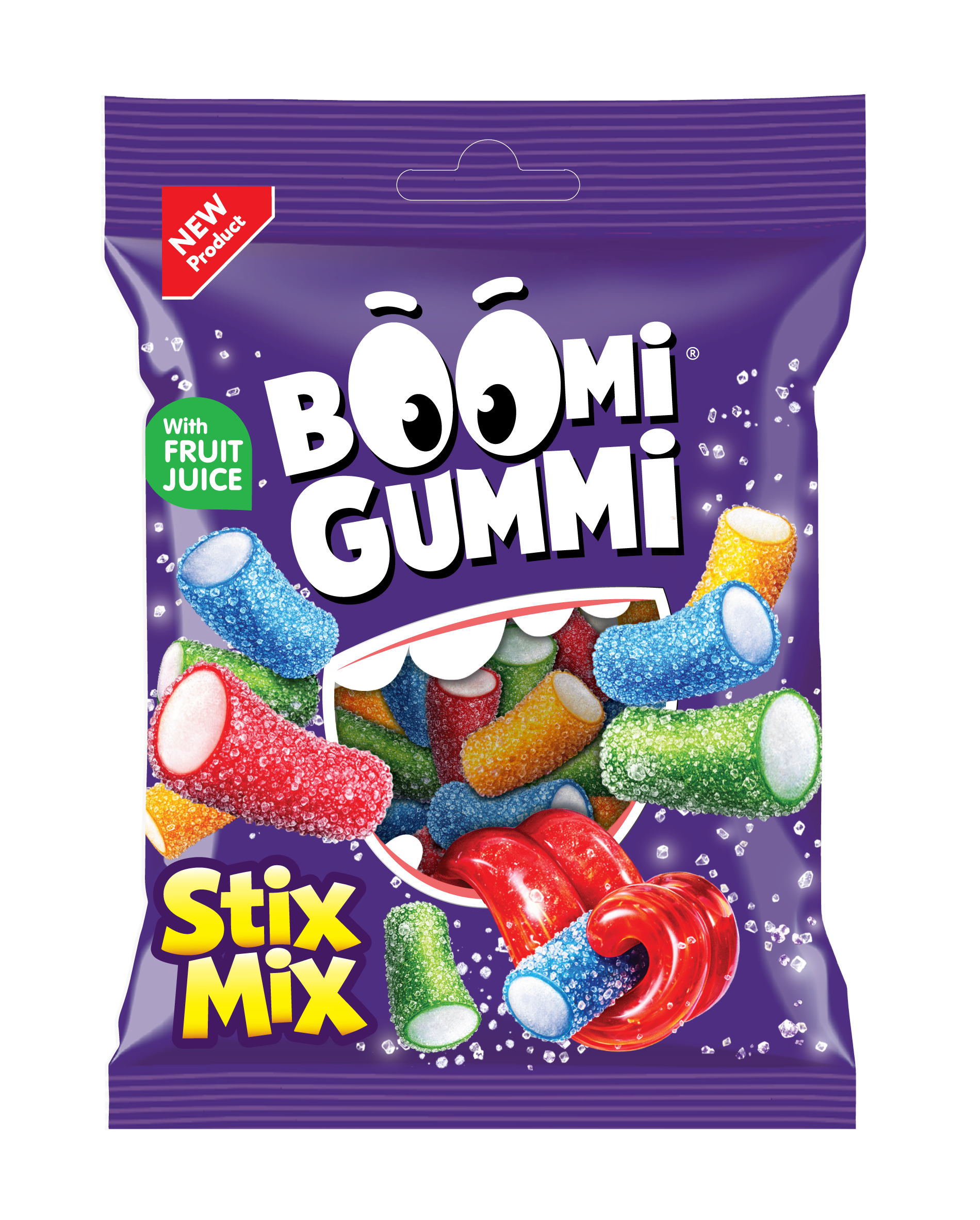Цукерки желейні Boomi Gummi Stix Mix 70г — Купити солодощі онлайн ...